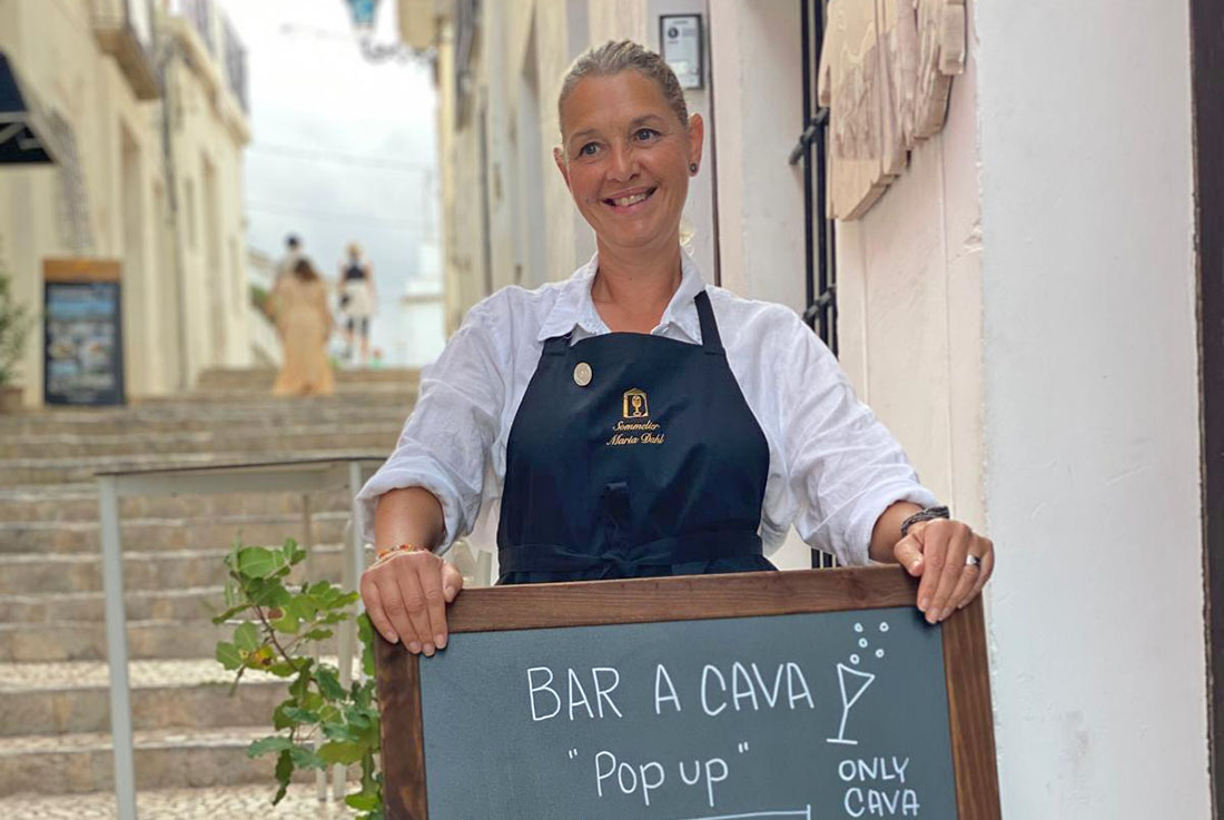 Åpner pop-up cava-bar i Altea